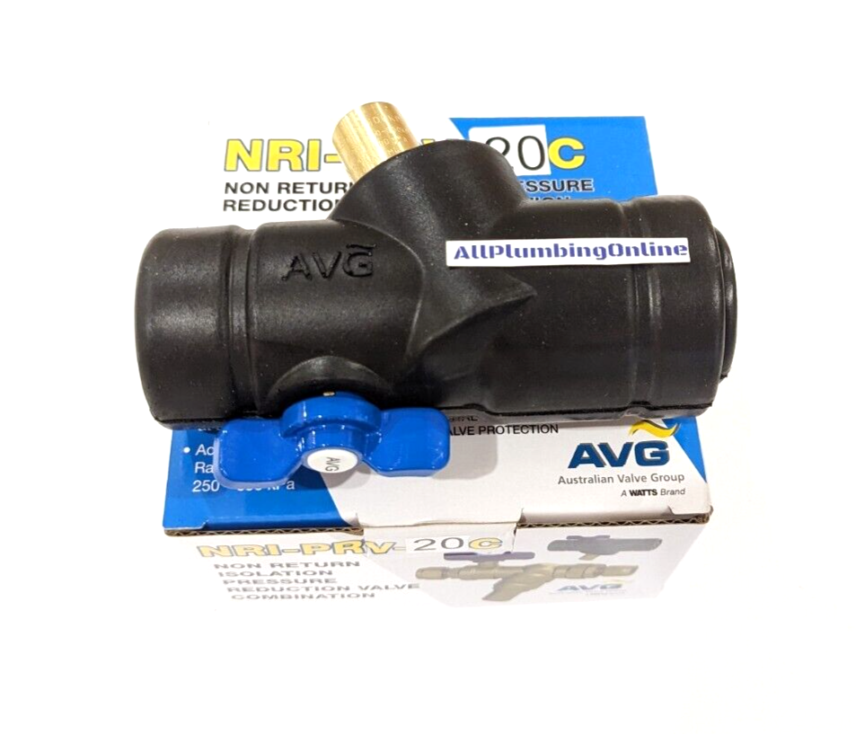 AVG 20mm NRI-PRV-20C Non Return Isolation Pressure Reducing Combo Valv – All Plumbing Online