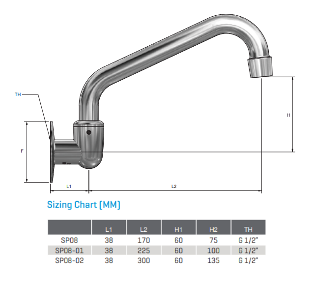 AW Monopoly Tapware SP08-2 WELS WaterMark Chrome Swivel Wall Spout Tub – All Plumbing Online