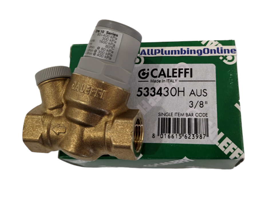 CALEFFI 533430H Micro 10mm High Temperature Pressure Reduction Valve ...
