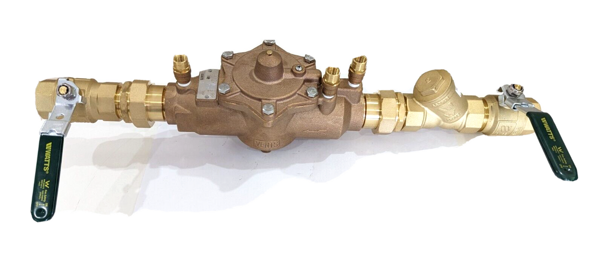 Watts 009-032 32mm 1¼" RPZ Reduced Pressure Zone Backflow Preventer De ...