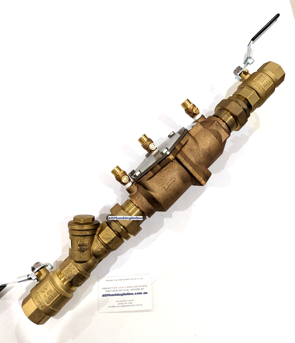 Watts 007-032 32mm 1¼" DCV Double Check Valve Backflow Preventer Devic ...