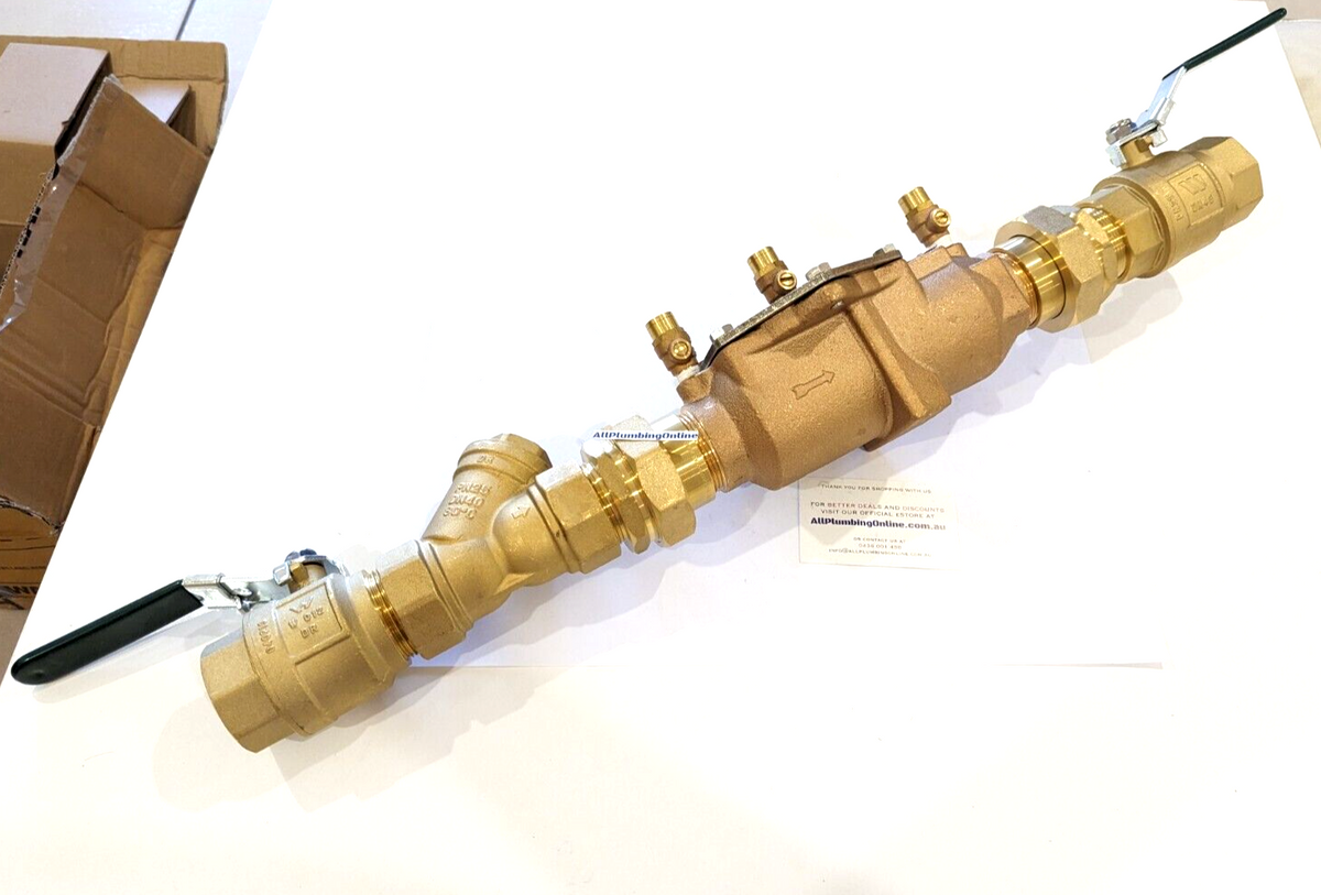 Watts 007-040 40mm 1½" DCV Double Check Valve Backflow Preventer Devic ...