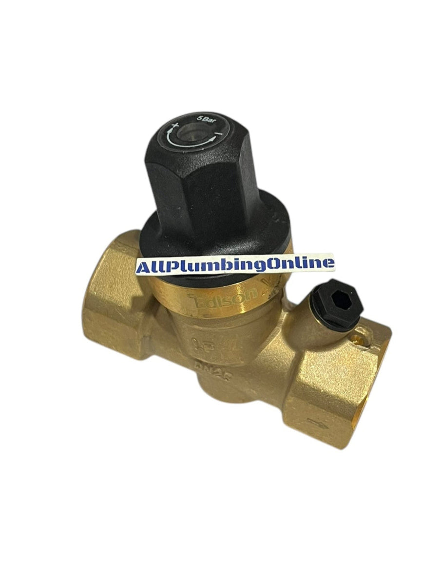 APO PRV25F Inline 1" 25mm Pressure Reducing Valve, 150-600kPa Adjustab ...