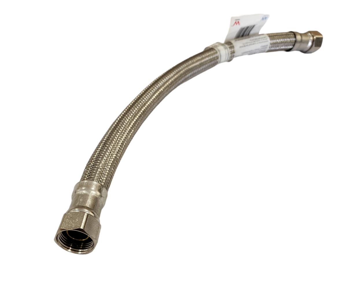 AW FH20500 Female Thread 20mm (¾") x 500mm Stainless Steel Braided Fle ...