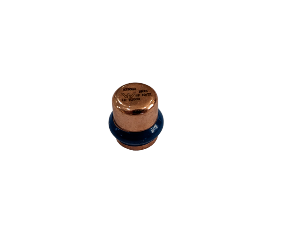 AW Metpress PFW122 Water Copper Press DN15 End Cap – All Plumbing Online
