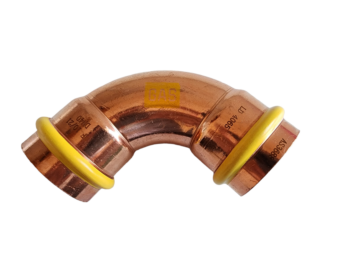AW Metpress PFG062 Gas Copper Press Fitting 40mm 90° Deg Elbow – All ...