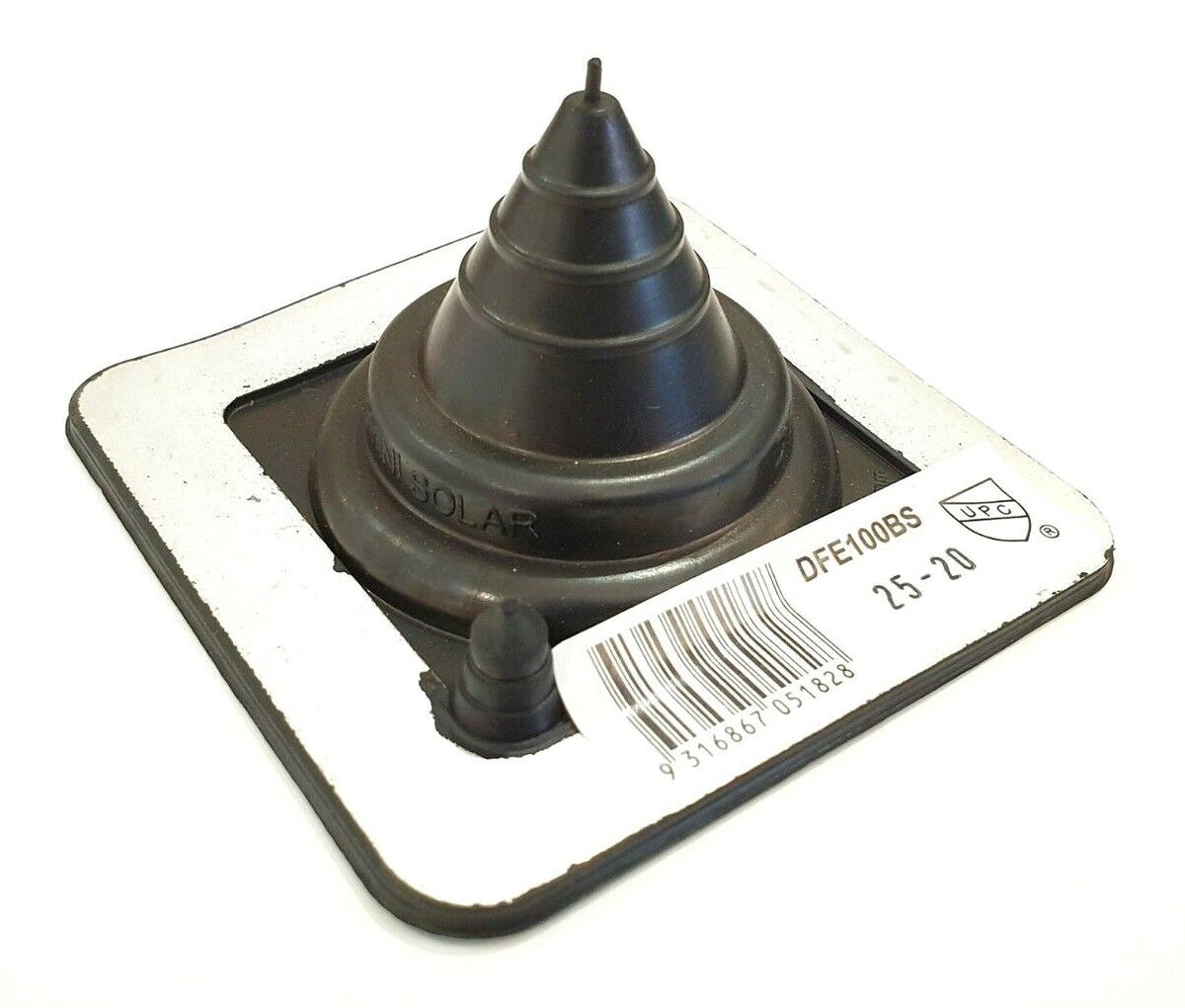 DEKS DFE100BS 0-35mm Solar Dektite Metal Roof Flashing – All Plumbing ...