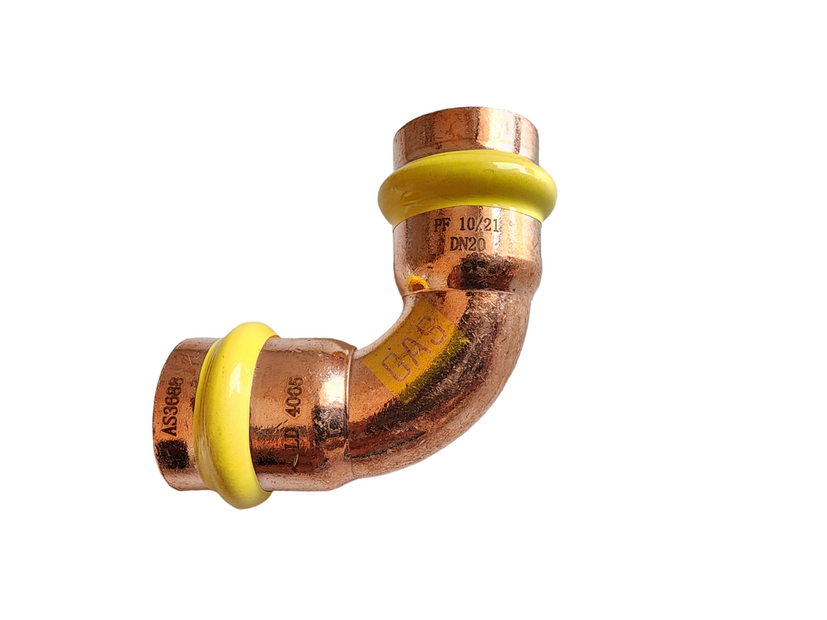 AW Metpress PFG059 Gas Copper Press Fitting 90° Deg Elbow – All ...