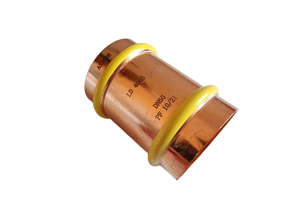 AW Metpress PFG015 50mm 2" Gas Copper Press Slip Repair Coupling DN50 ...