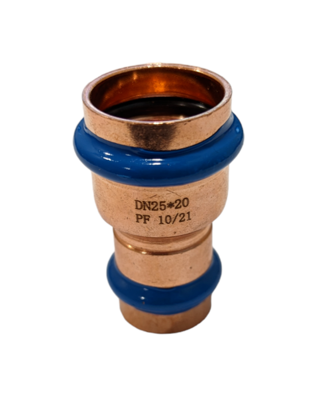 AW PFW021 Metpress Water Copper Press Fitting 25-20mm Reducing Couplin ...