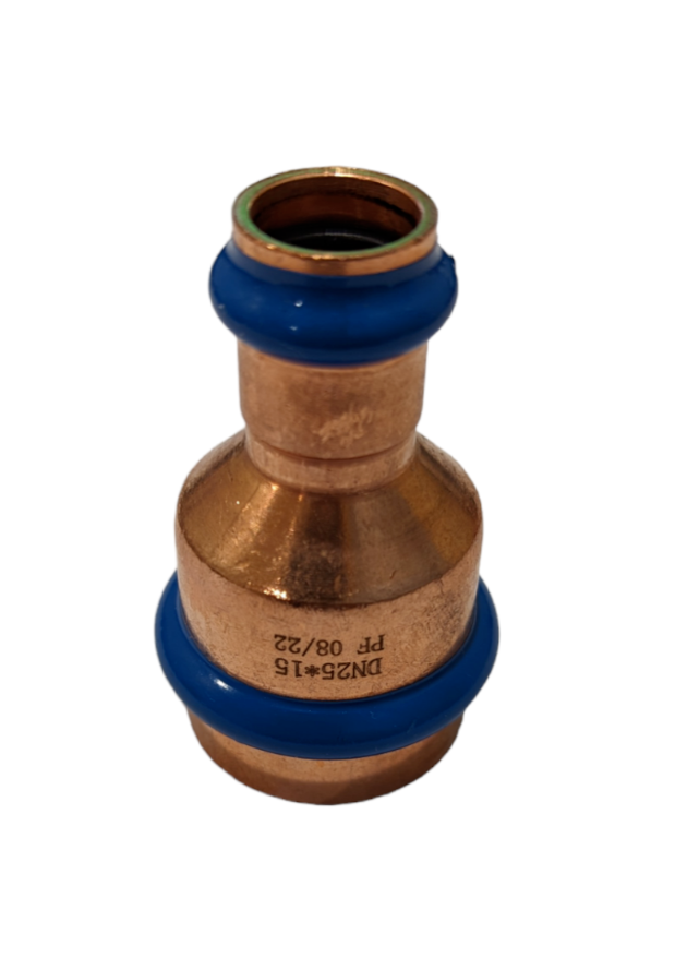 AW PFW020 Metpress Water Copper Press Fitting 25-15mm Reducing Couplin ...