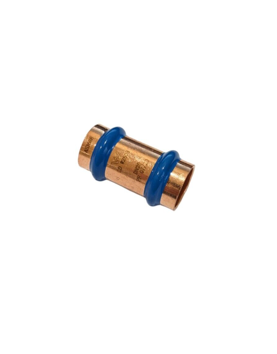 AW Metpress PFW011 Copper Water Press fitting 20mm ¾" Slip Repair Coup ...