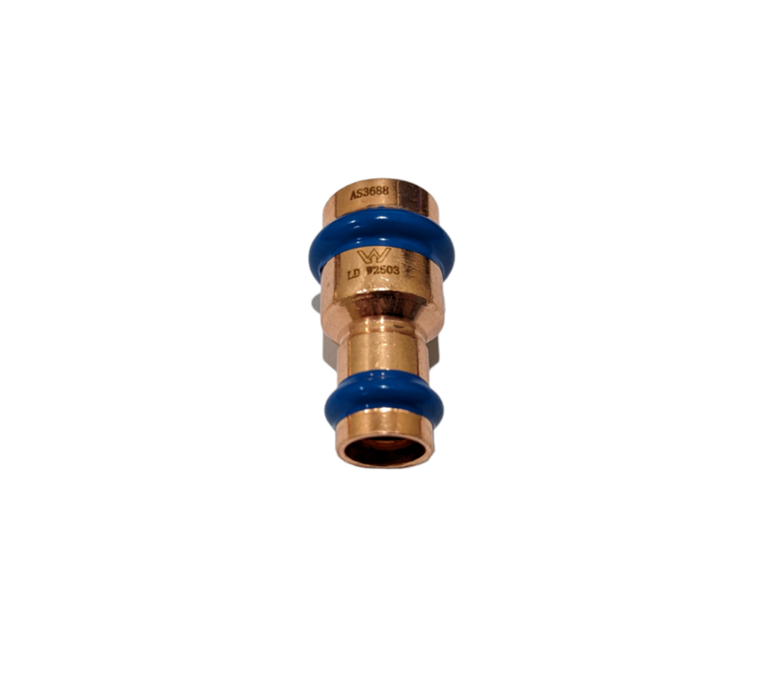 AW Metpress PFW019 Water Copper Press Fitting 20-15mm Reducing Couplin ...