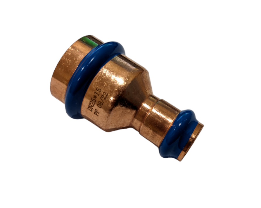 AW PFW020 Metpress Water Copper Press Fitting 25-15mm Reducing Couplin ...