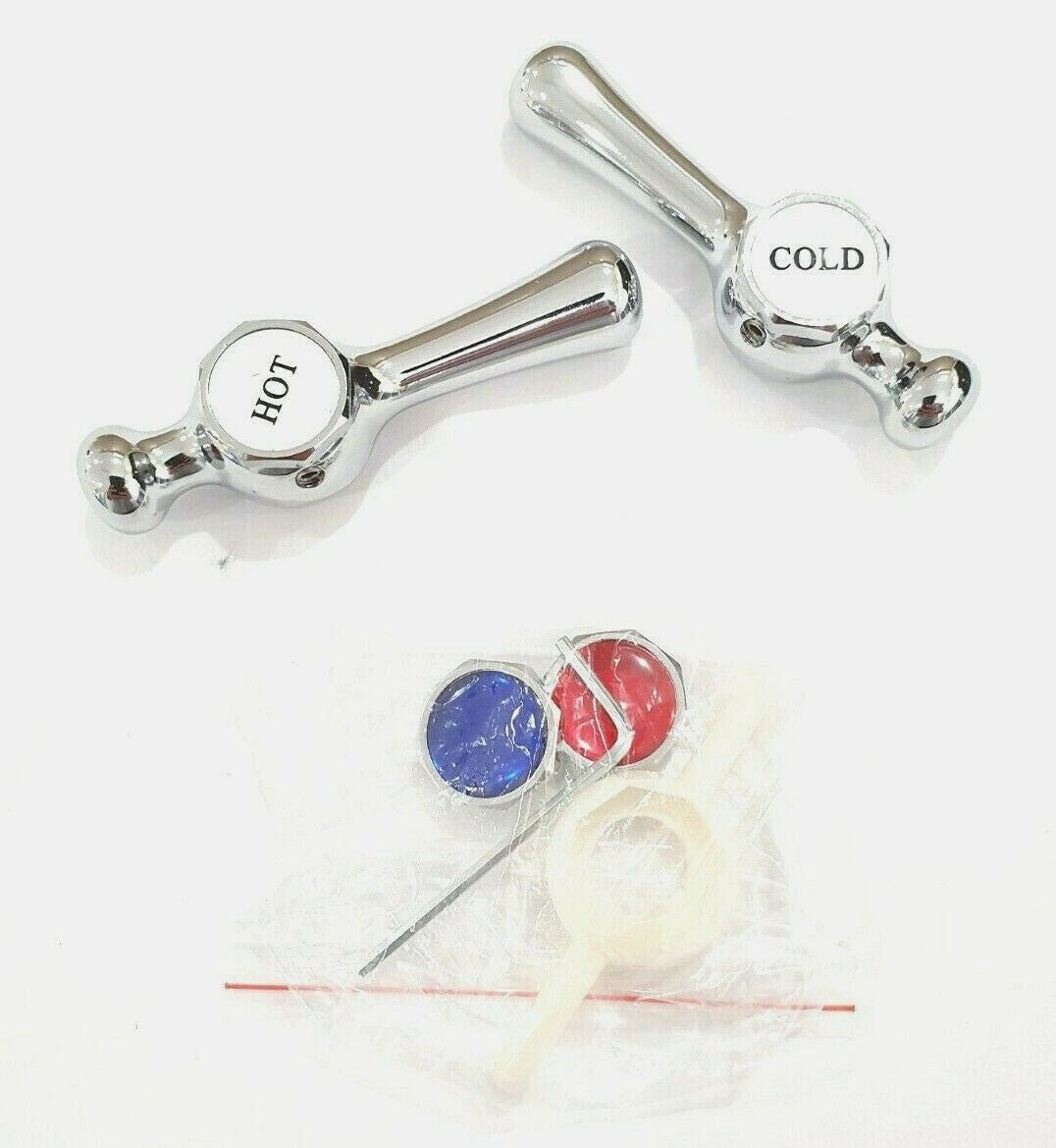 AW Monopoly Tapware 2046 Whitehall Lever ¼ Turn Handles and Buttons An ...
