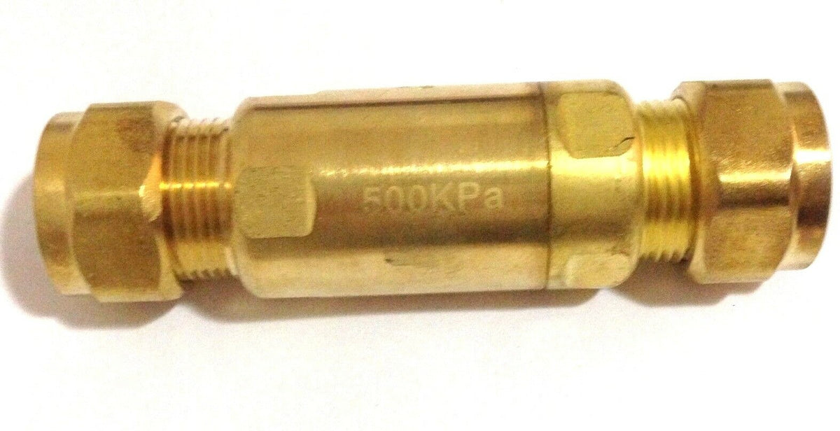 AW Logi PLV20C-500LF 20mm 500kPa Male Compression Pressure Limiting Va ...