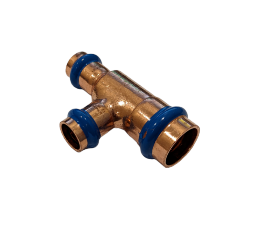 AW Metpress PFW103 Water Copper Press Fitting DN20-DN15-DN15 Reducing ...