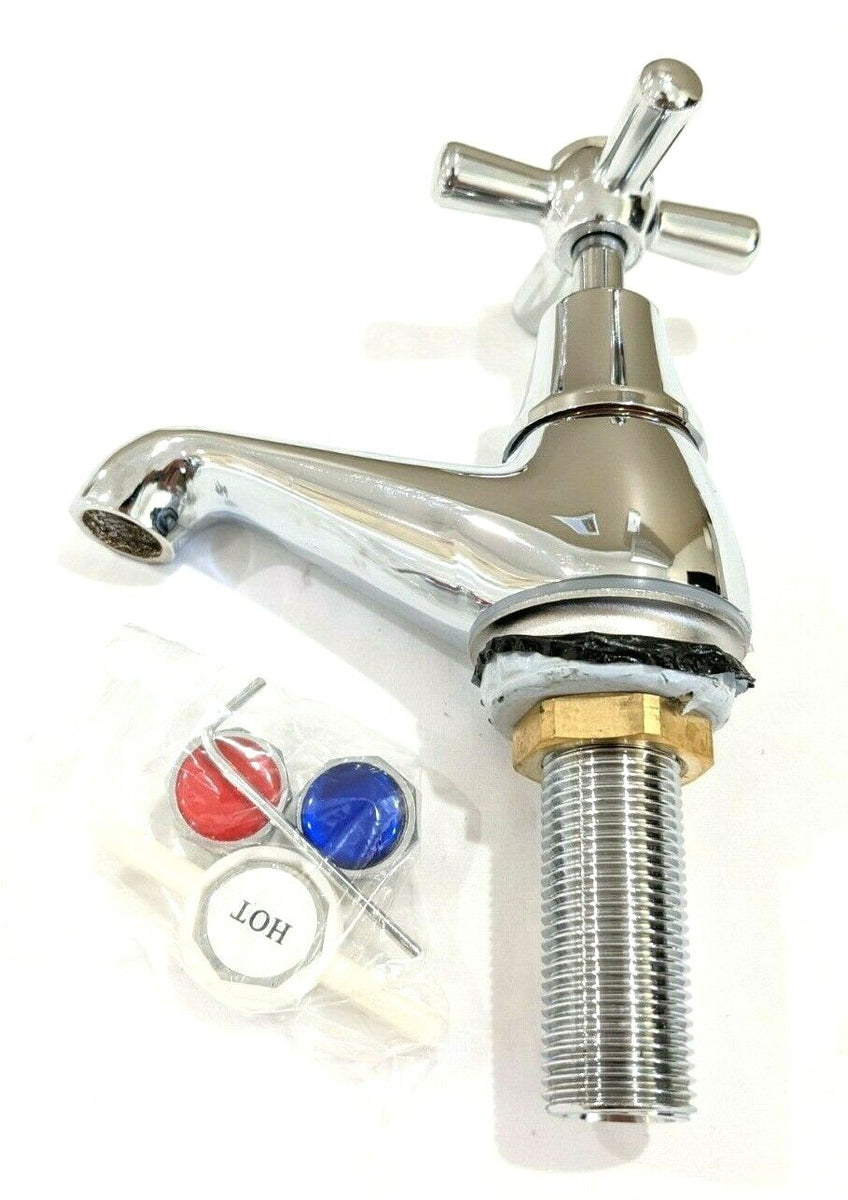 AW Monopoly Tapware 7389 Whitehall Chrome Anti Vandal Pillar Tap Ceram ...
