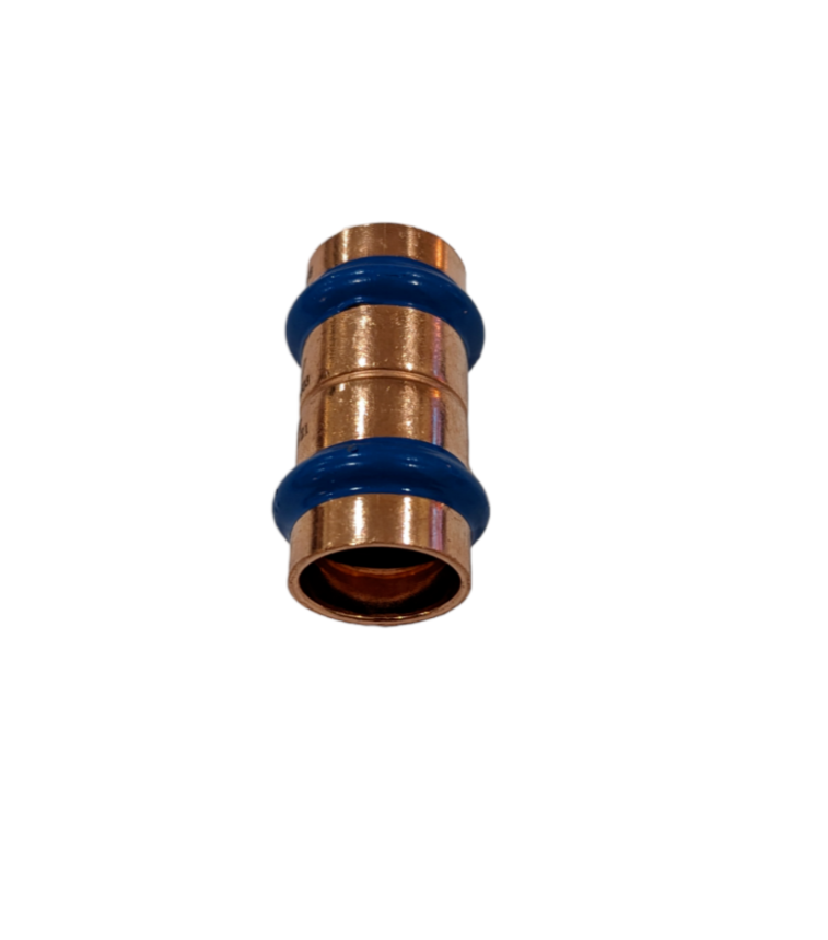 AW Metpress PFW002 Copper Water Press fitting 20mm ¾" Straight Couplin ...