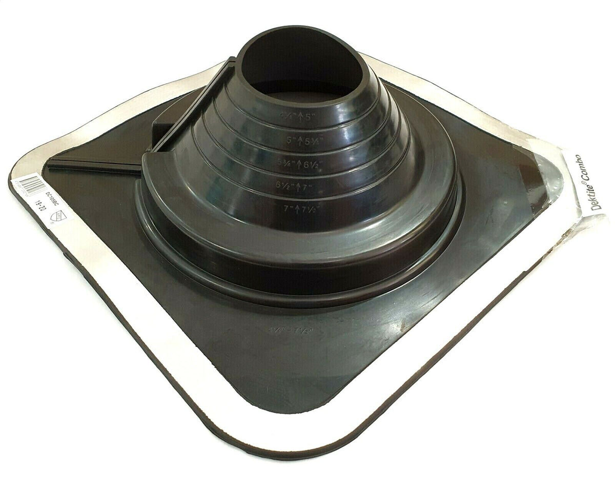 DEKS DC105BC 108-190mm Retrofit Dektite Metal Roof Flashing – All ...