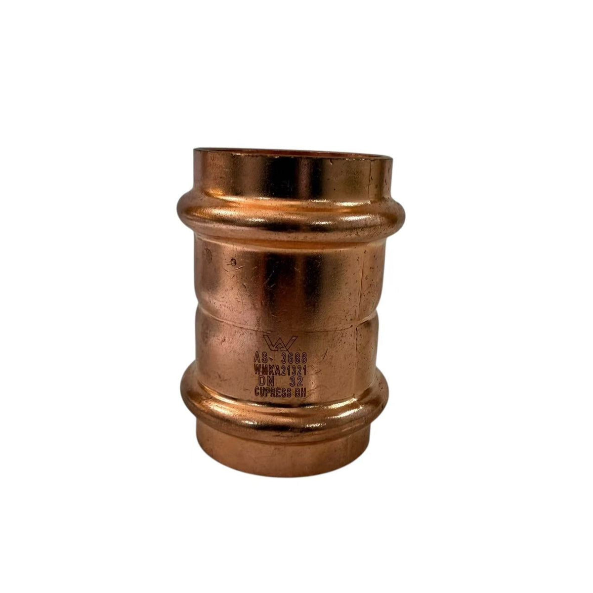 Brasshards Cupress 4GPC032 Copper Gas Press Fitting 32mm 1 ¼" Straight ...