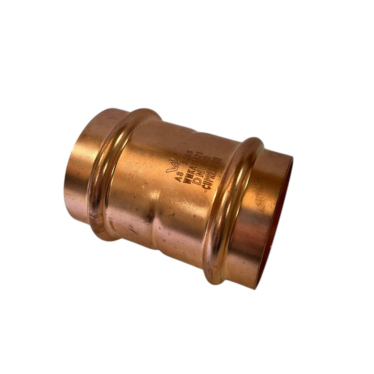 Brasshard Cupress 4CPC050 Copper Water Press Fitting 50mm 2" Straight ...