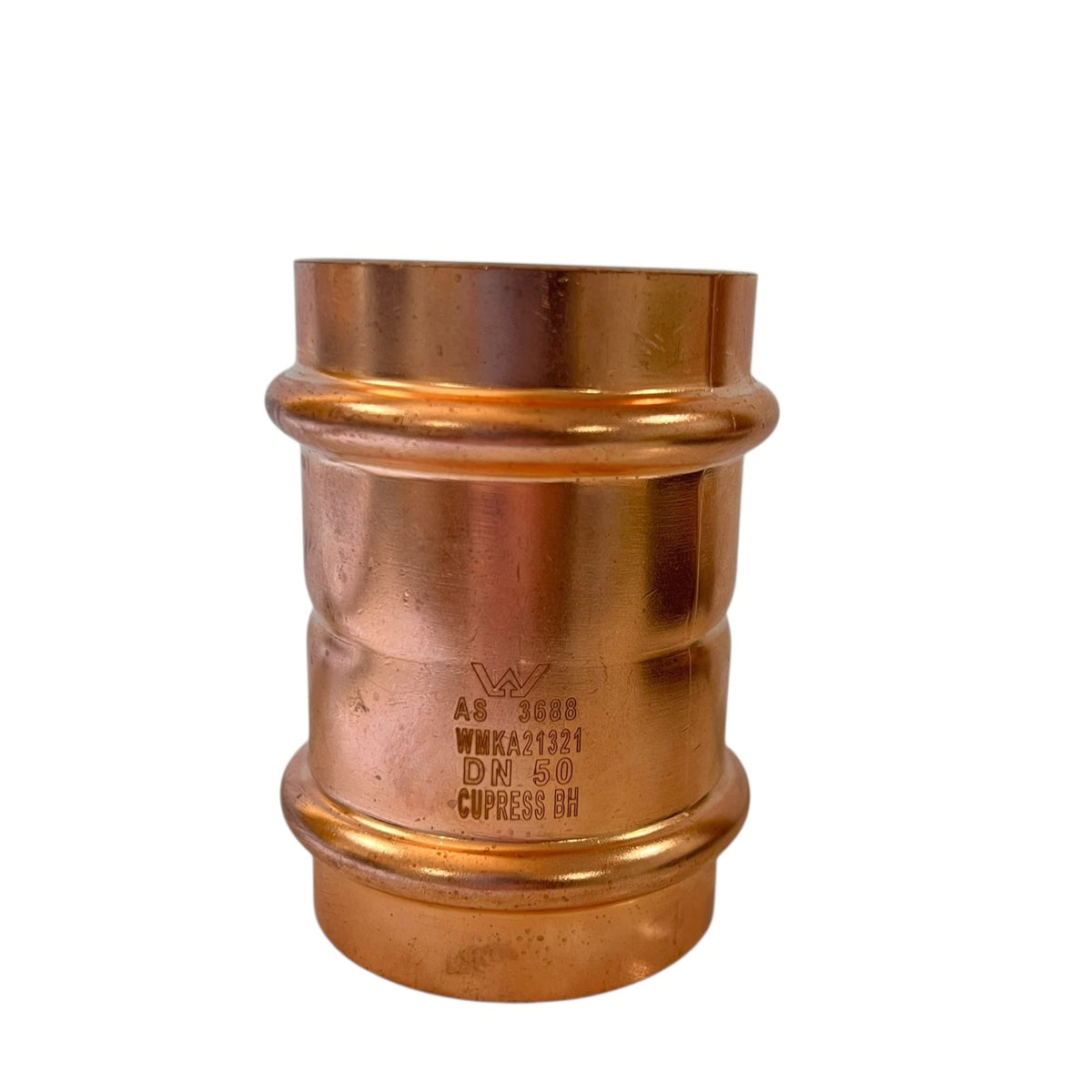 Brasshard Cupress 4CPC050 Copper Water Press Fitting 50mm 2" Straight ...