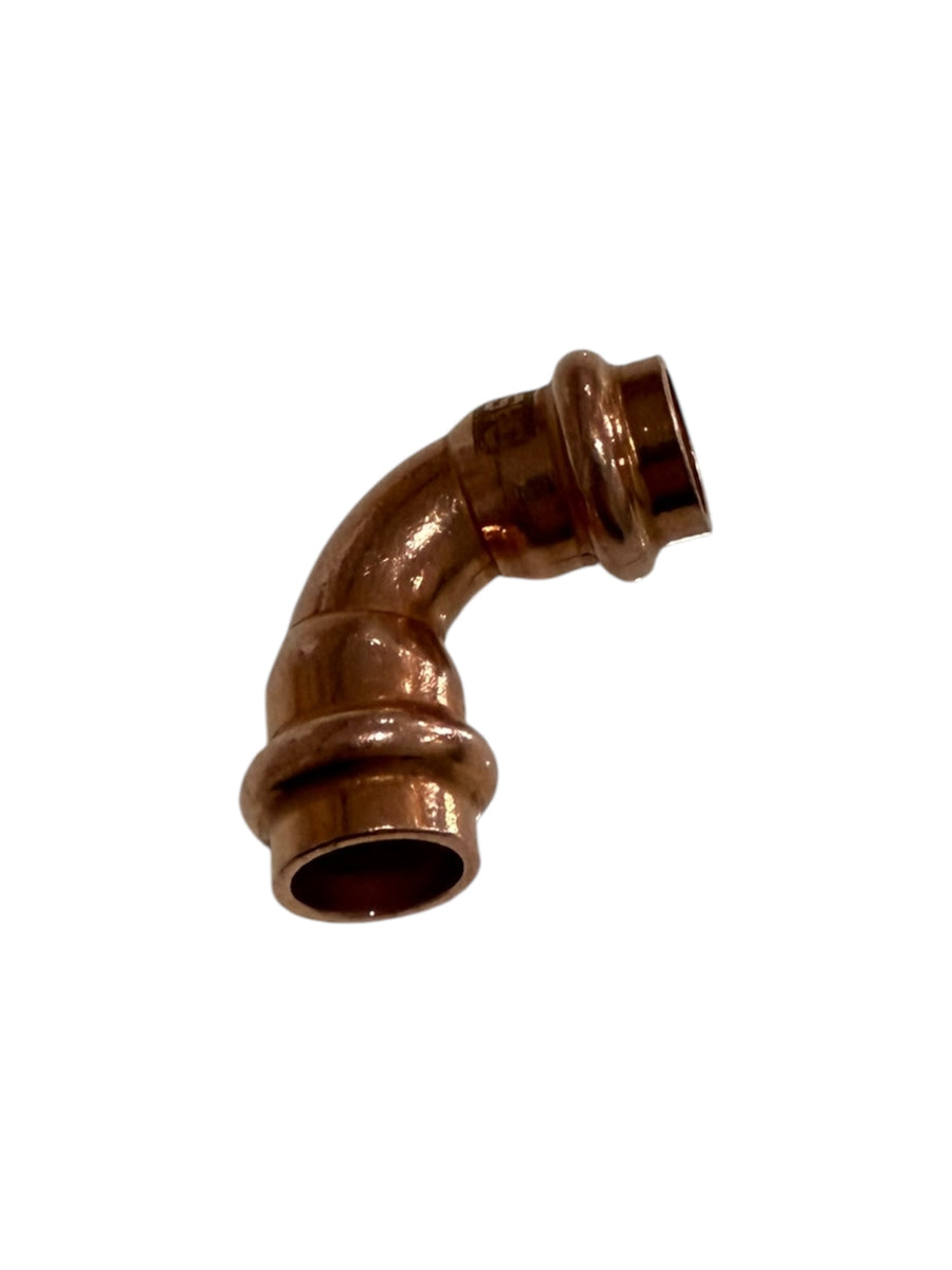 Brasshards Cupress 4GPE015 Gas Copper Press Fitting 15mm 90° Deg Elbow ...