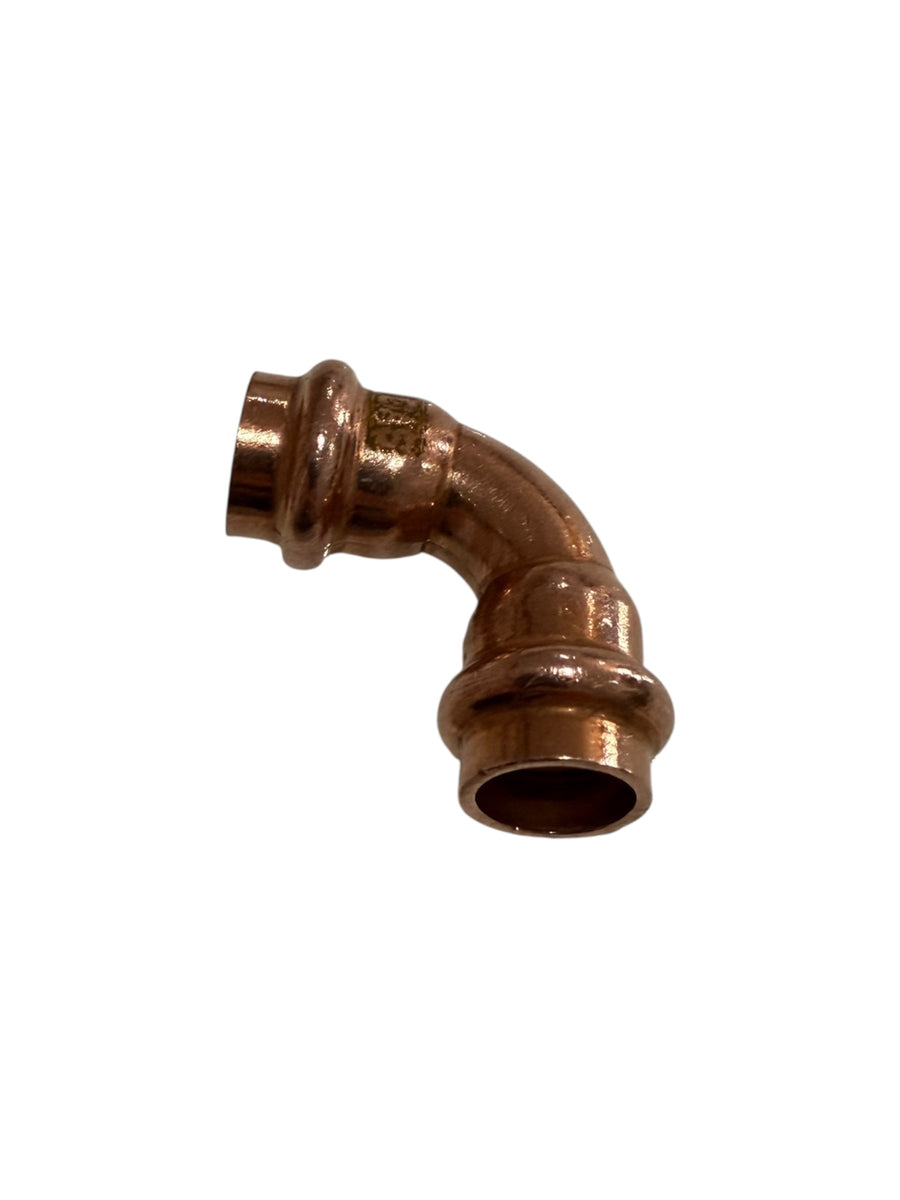 Brasshards Cupress 4GPE015 Gas Copper Press Fitting 15mm 90° Deg Elbow ...