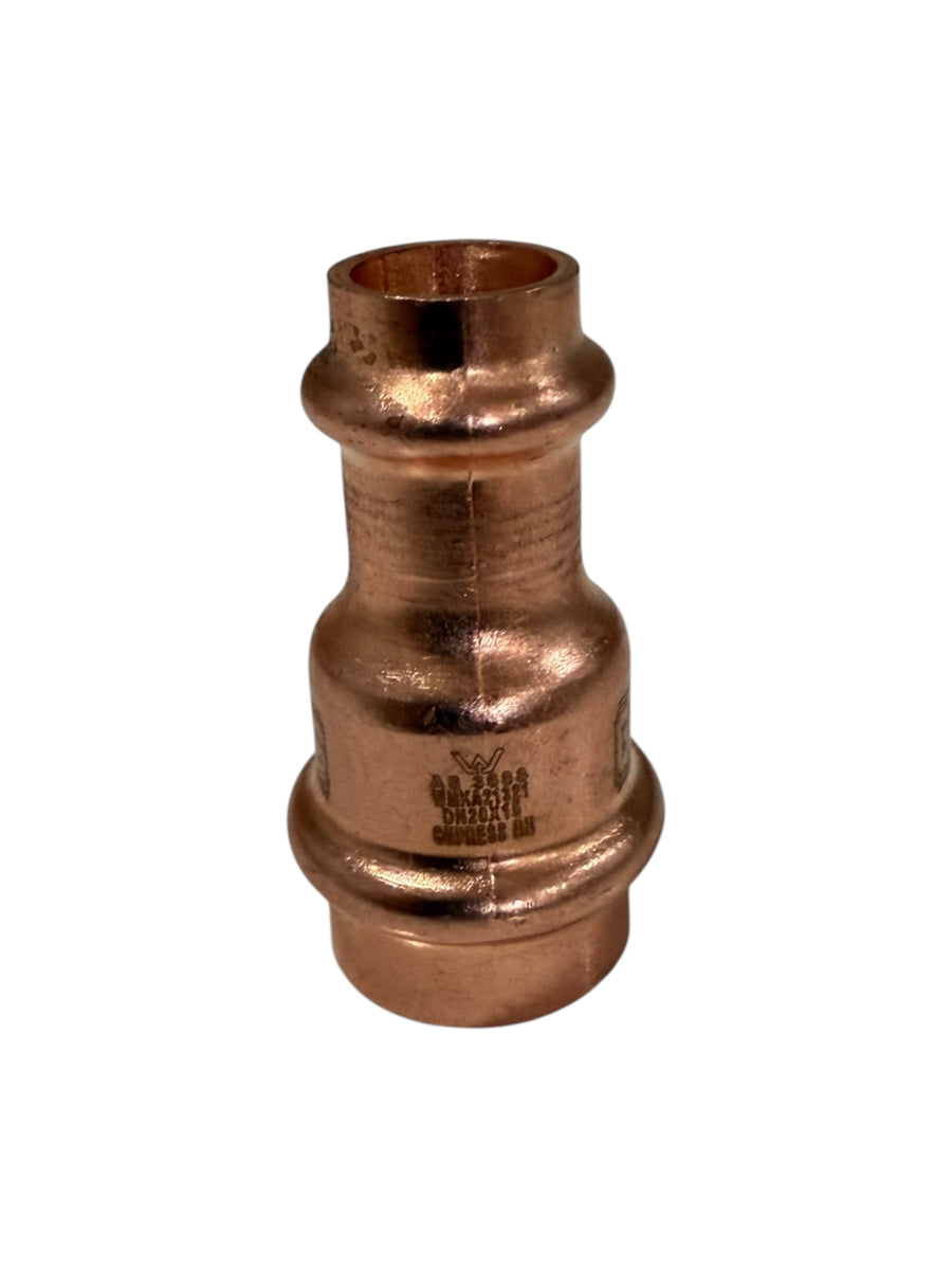 Brasshards Cupress 4GPC2015 Copper Gas Press Fitting 20-15mm Reducing ...
