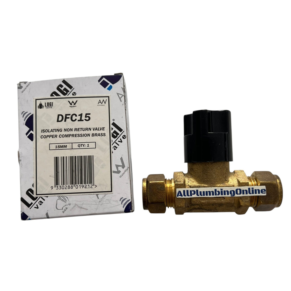 AW DFC15 Male Compression 15mm Non Return Isolation Duo Valve – All ...