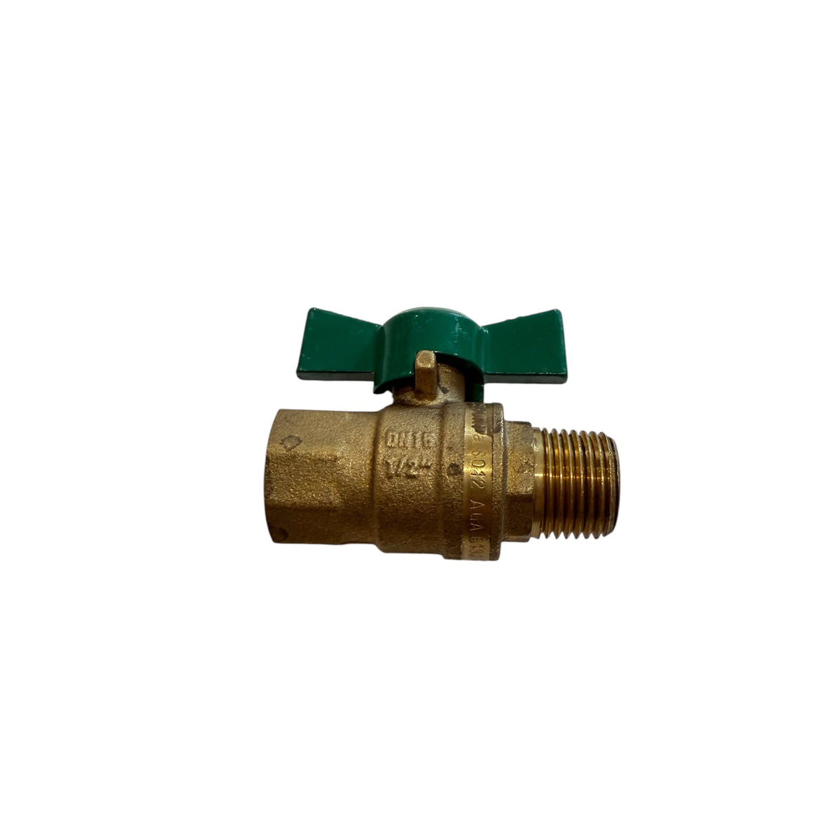 AW Butterfly Handle Water Gas Dual Approved Ball Valve 15mm Male to Fe ...