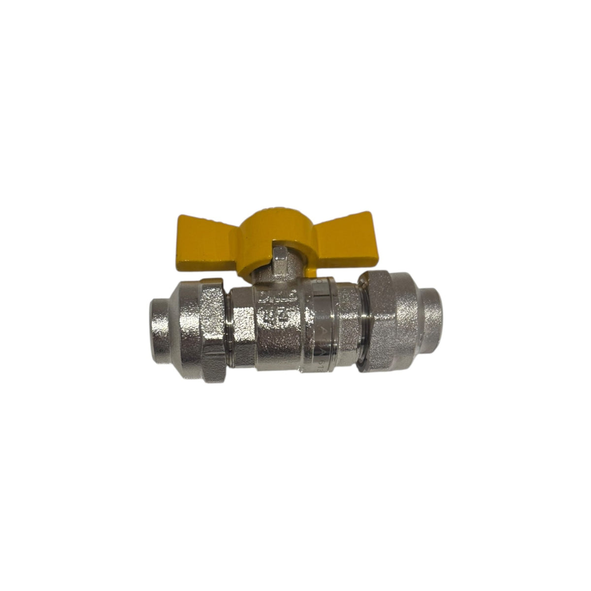 AW Butterfly Handle Gas Cock Ball Valve 15mm Flare Compression – All ...