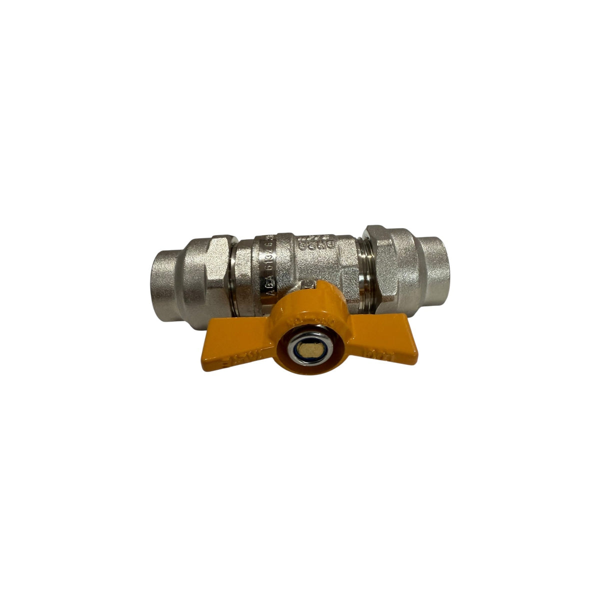 AW Butterfly Handle Gas Cock Ball Valve 20mm Flare Compression – All ...