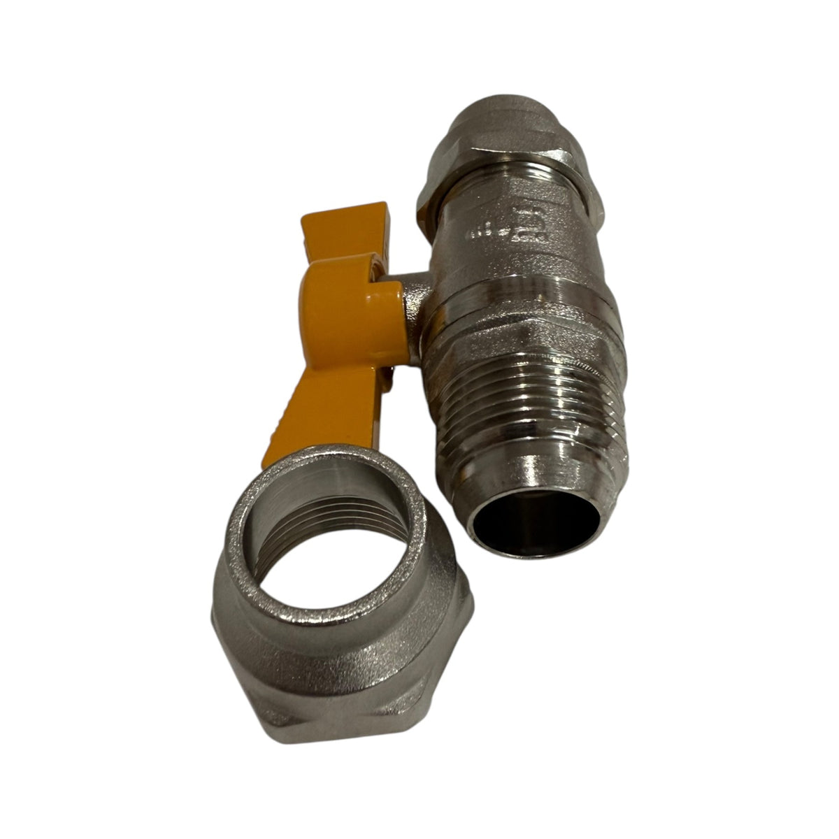 AW Butterfly Handle Gas Cock Ball Valve 20mm Flare Compression – All ...