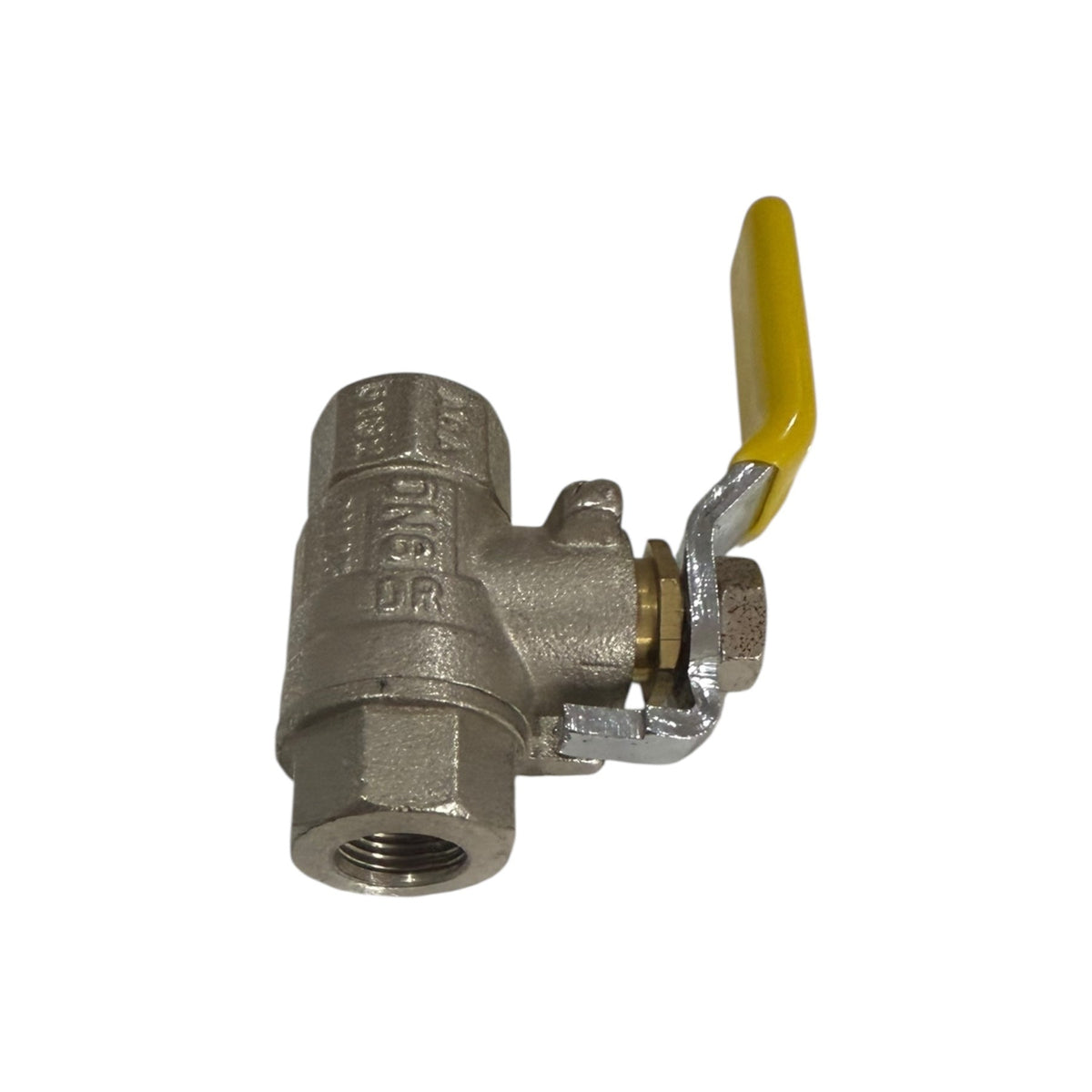 AW GBV04 AGA Approved Gas Ball Valve with Lever Handle 4mm Female Thre ...