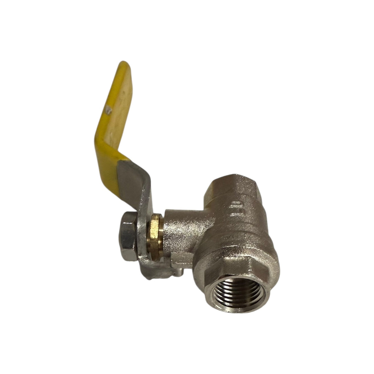 AW GBV06 AGA Approved Gas Ball Valve with Lever Handle 6mm Female Thre ...