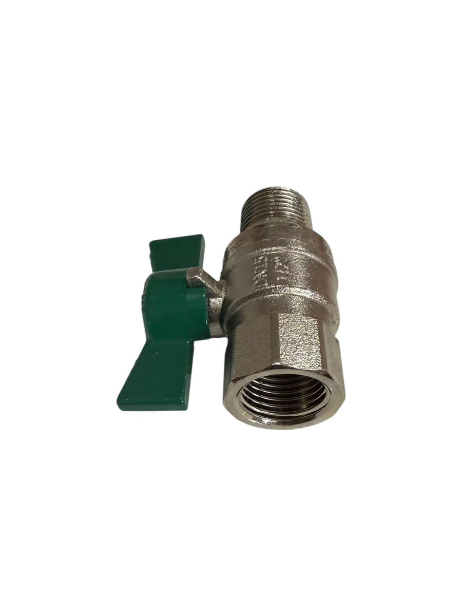 AW WB15MG Dual-Certified Butterfly Handle Gas Ball Valve 15mm MI X FI ...