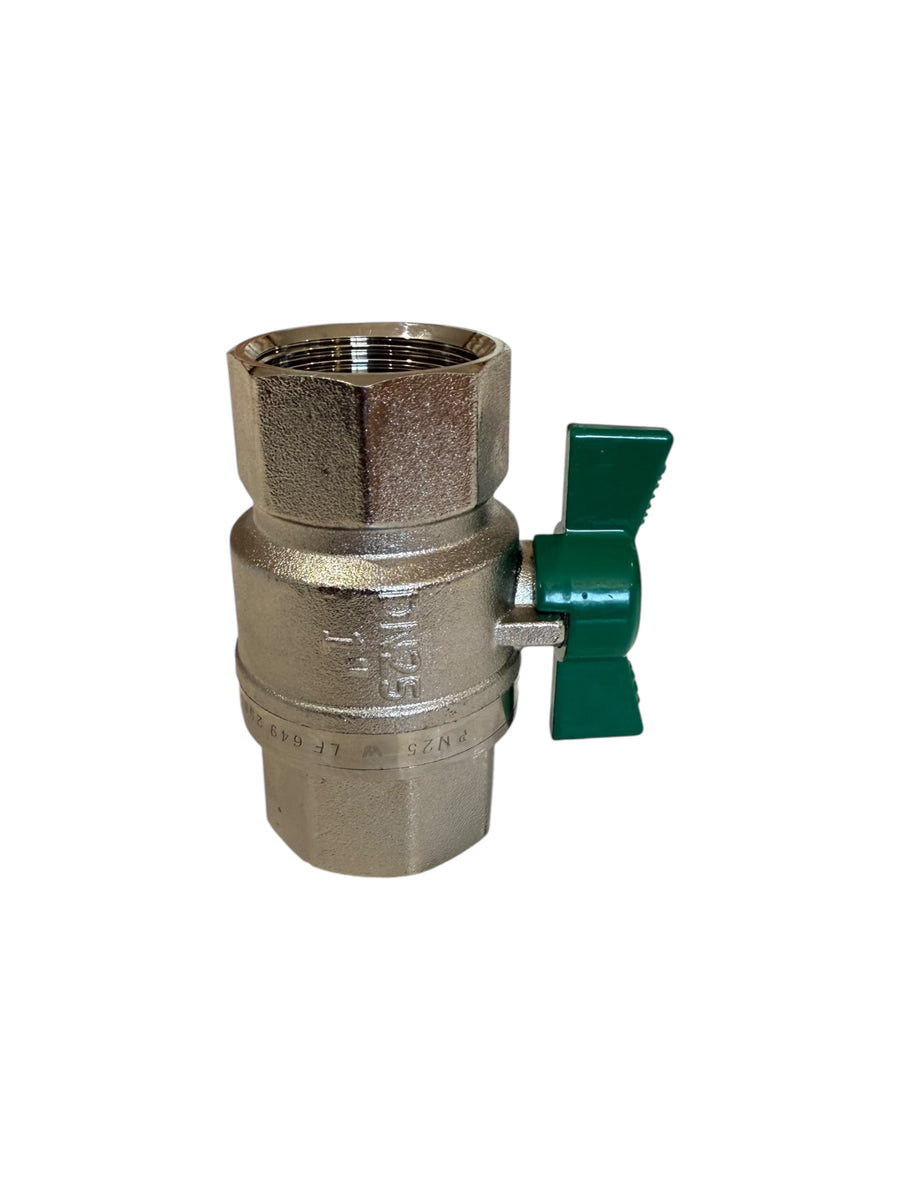 AW WB25FG Butterfly Handle Gas Ball Valve 25mm FI to FI – All Plumbing ...