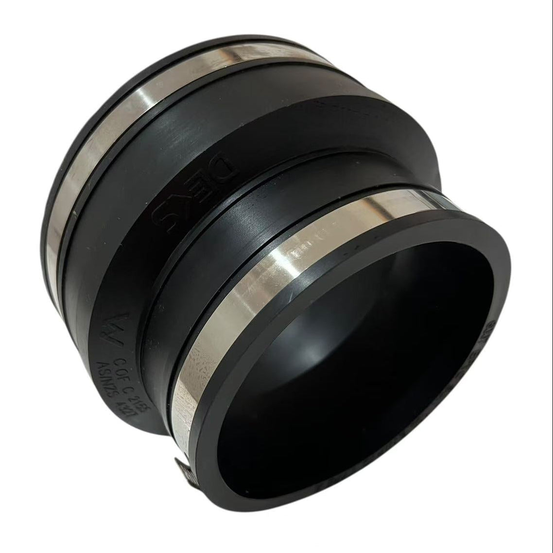 Deks 6007 DN100 EW to PVC Pipe Adapter Rubber Joiner OD 135/142–105/11 ...
