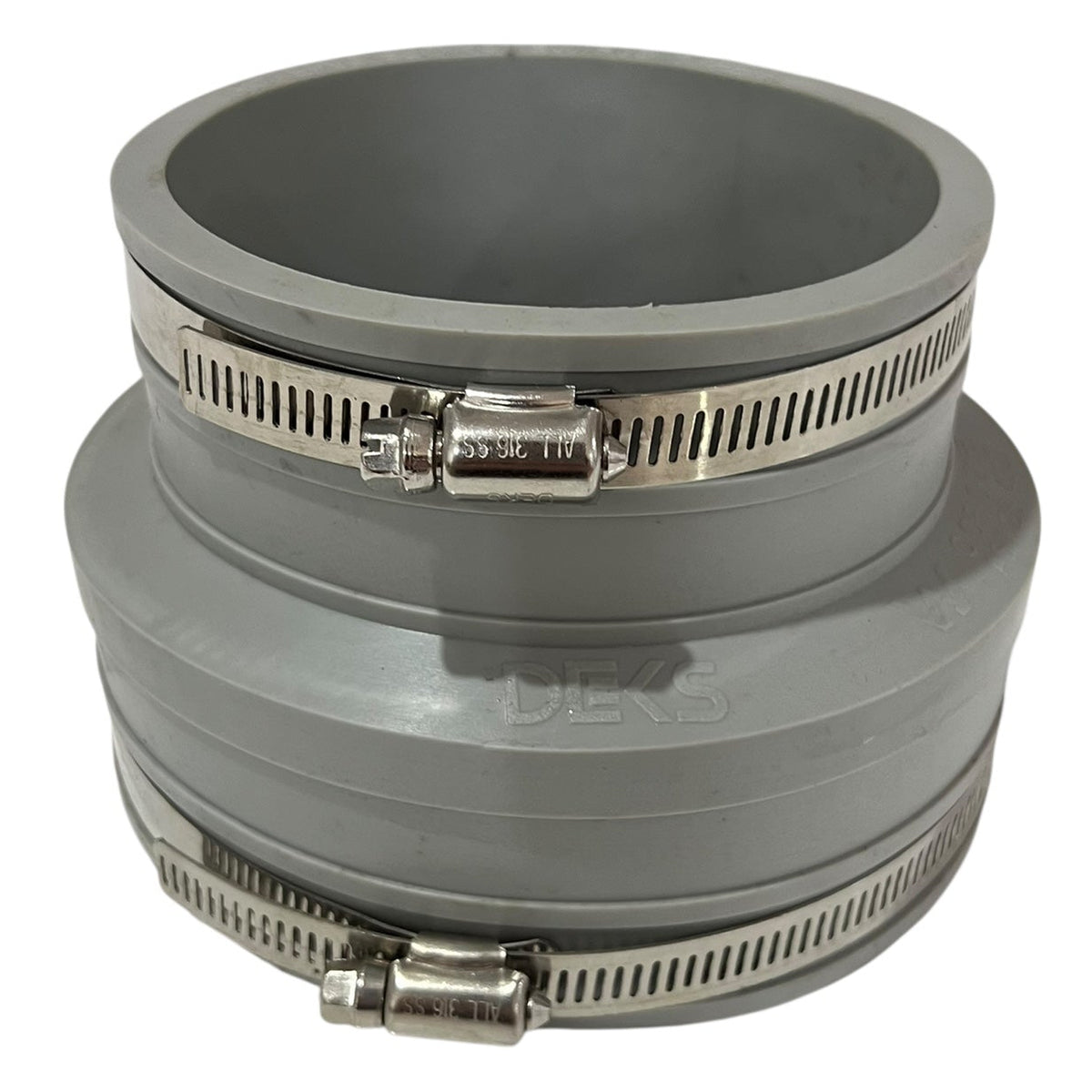 Deks 6007G DN100 EW to PVC Pipe Adapter Rubber Joiner OD 135/142–105/1 ...