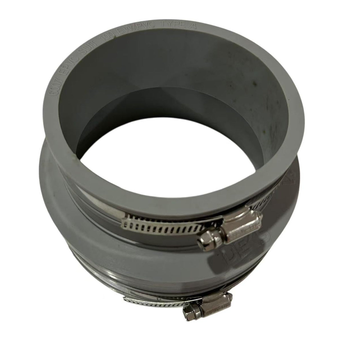Deks 6007G DN100 EW to PVC Pipe Adapter Rubber Joiner OD 135/142–105/1 ...