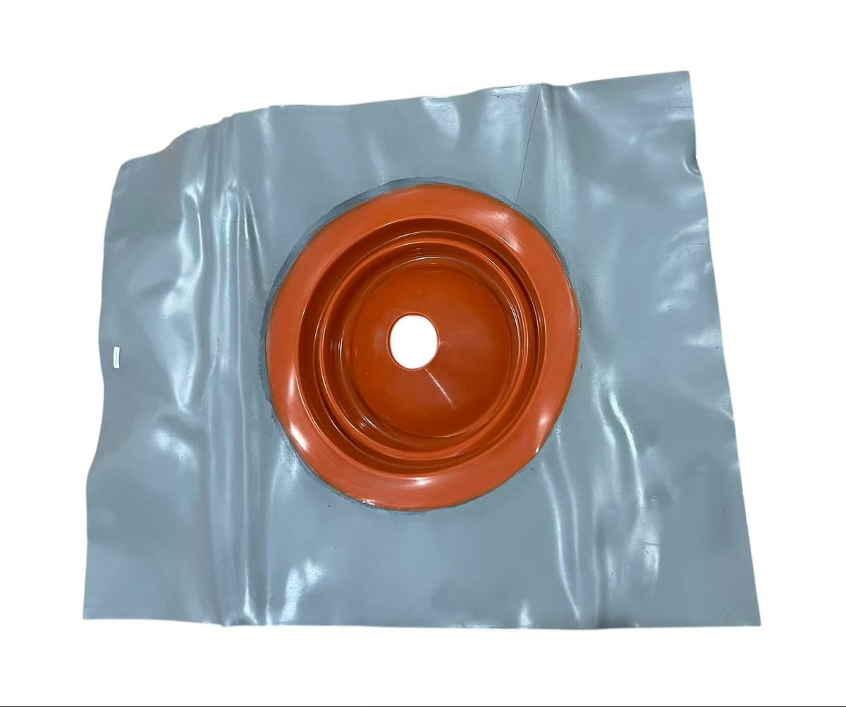 DEKS DNL203RE 50-170mm Lead Base Red Silicon Dektite Tile Roof Flashin ...