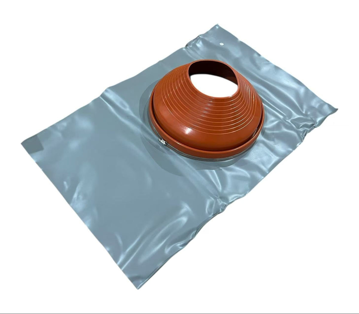 DEKS DNL208RE 175-330mm Lead Base Red Silicon Dektite Tile Roof Flashi ...