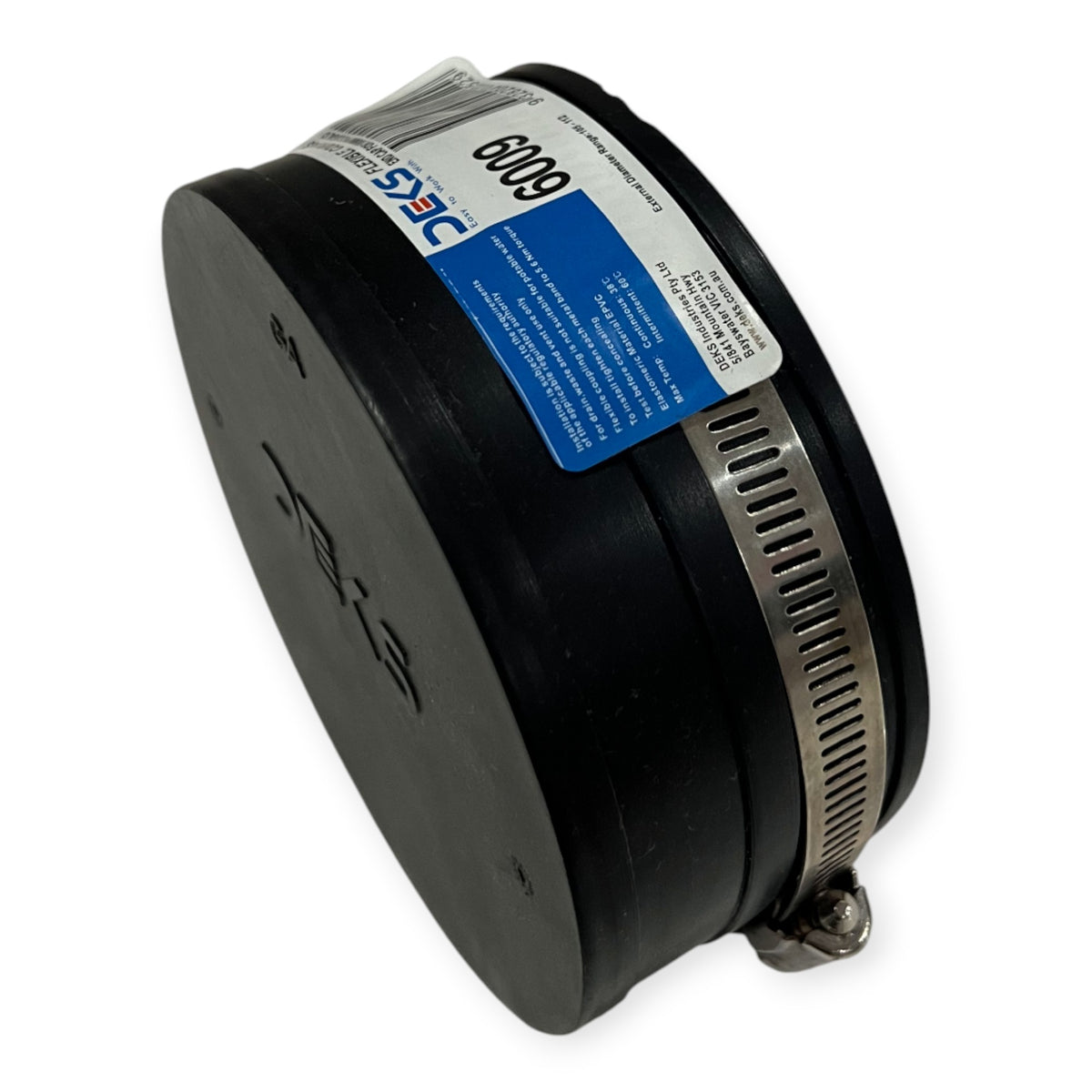 Deks 6009 DN100 PVC Pipe Rubber End Cap OD 105-112mm – All Plumbing Online