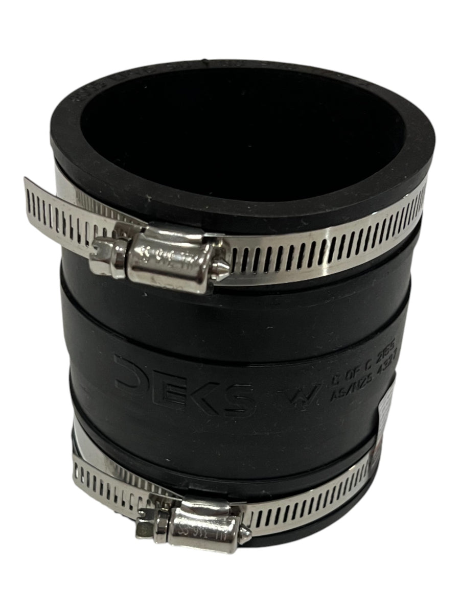 Deks 6005 DN80 PVC Rubber Joiner Coupling OD 76-85mm – All Plumbing Online