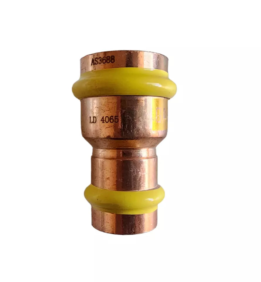 AW Metpress PFG021 Copper Gas Press Fitting 25mm-20mm Reducing Couplin ...