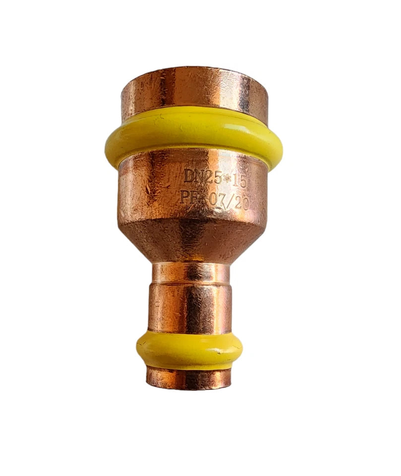 AW Metpress PFG020 Copper Gas Press Fitting 25mm-15mm Reducing Couplin ...