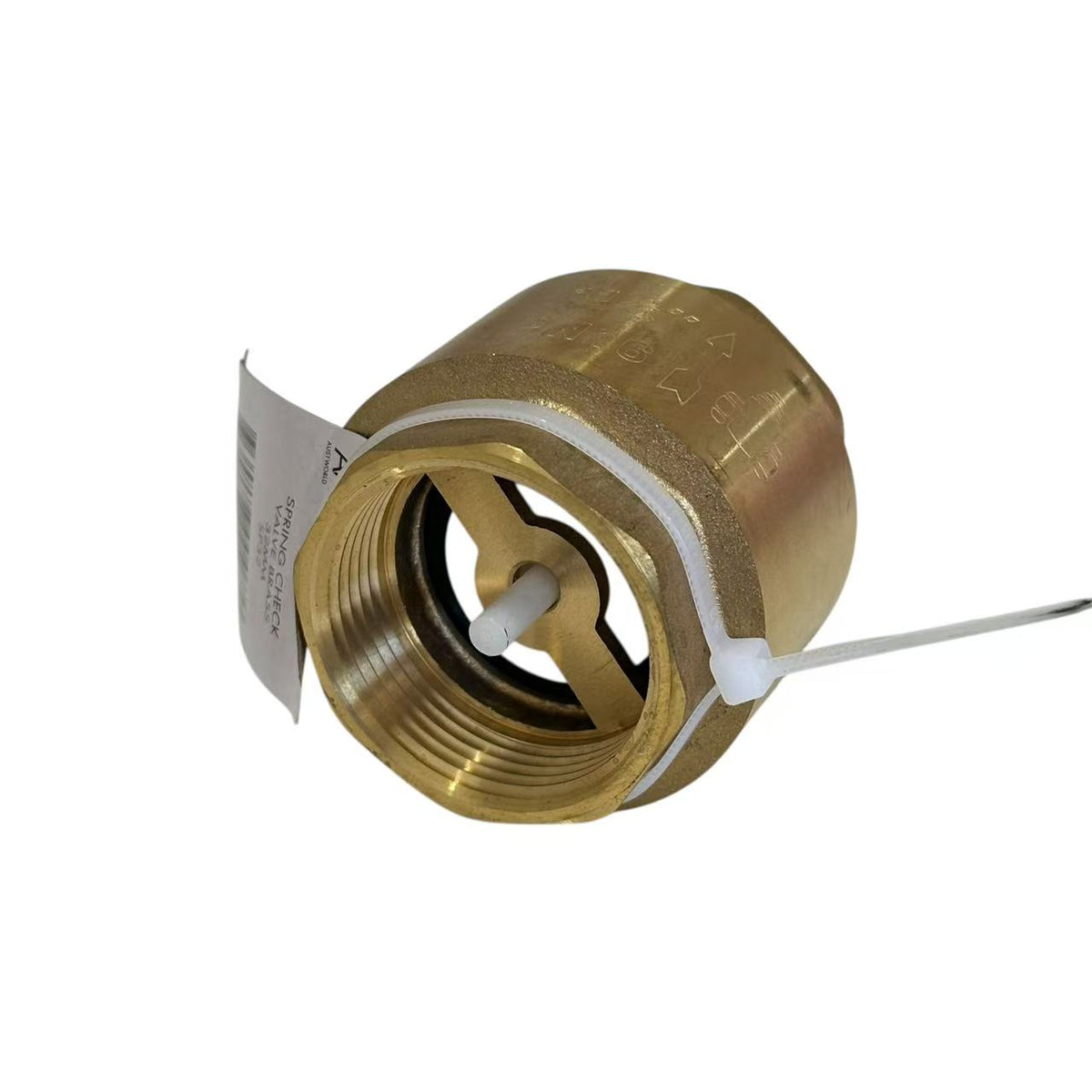 AW 32mm SP32 Brass Spring Loaded Non Return One Way Check Valve – All ...