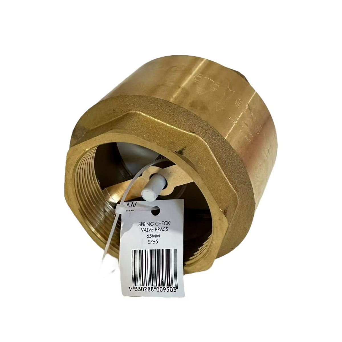 AW 65mm SP65 Brass Spring Loaded Non Return One Way Check Valve – All ...